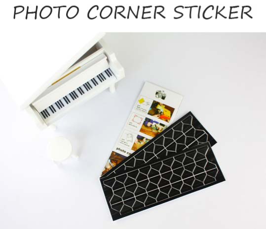 We ♥ Zakka: Photo Corner Stickers