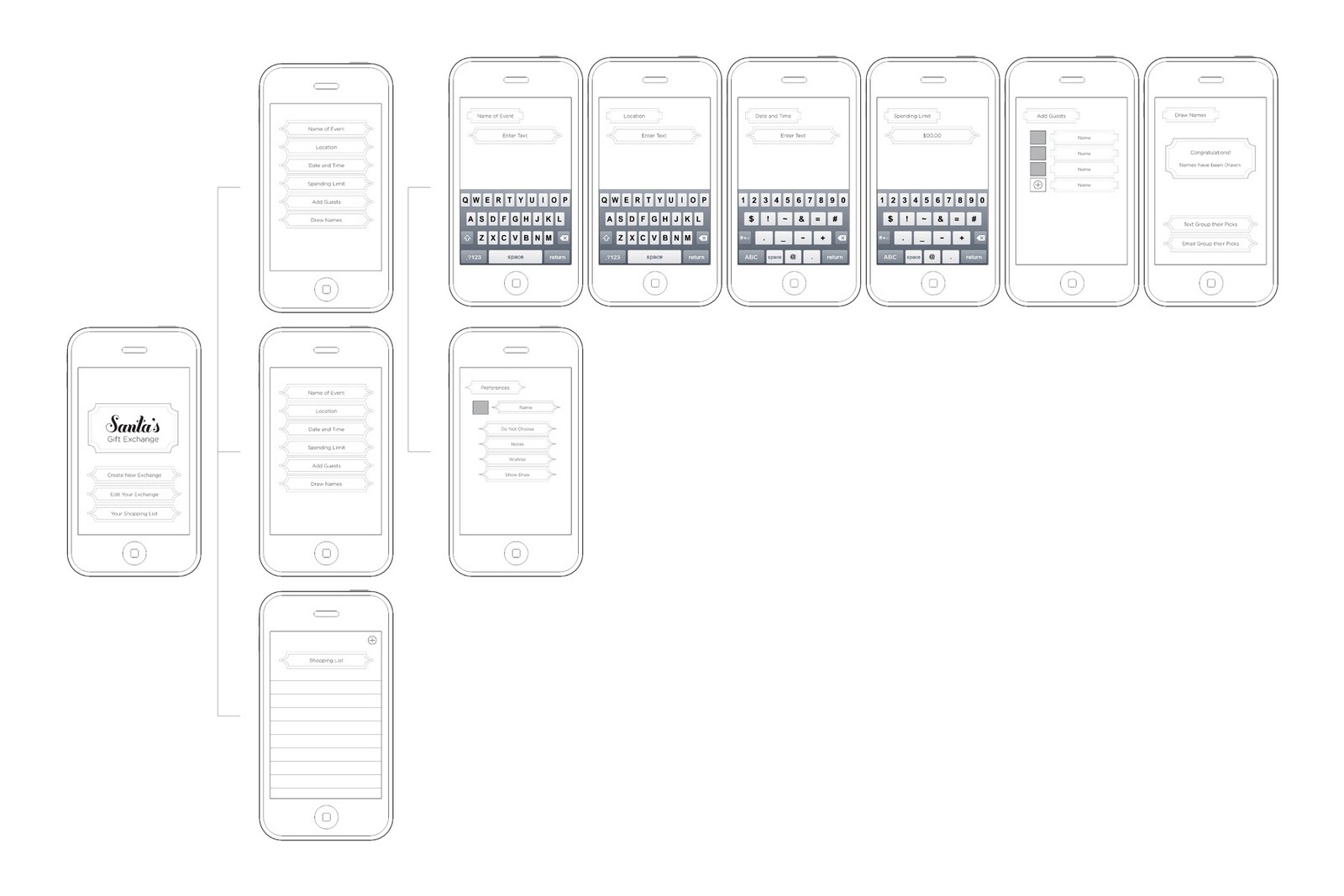 Ji Lee Design: iPhone App Wireframe