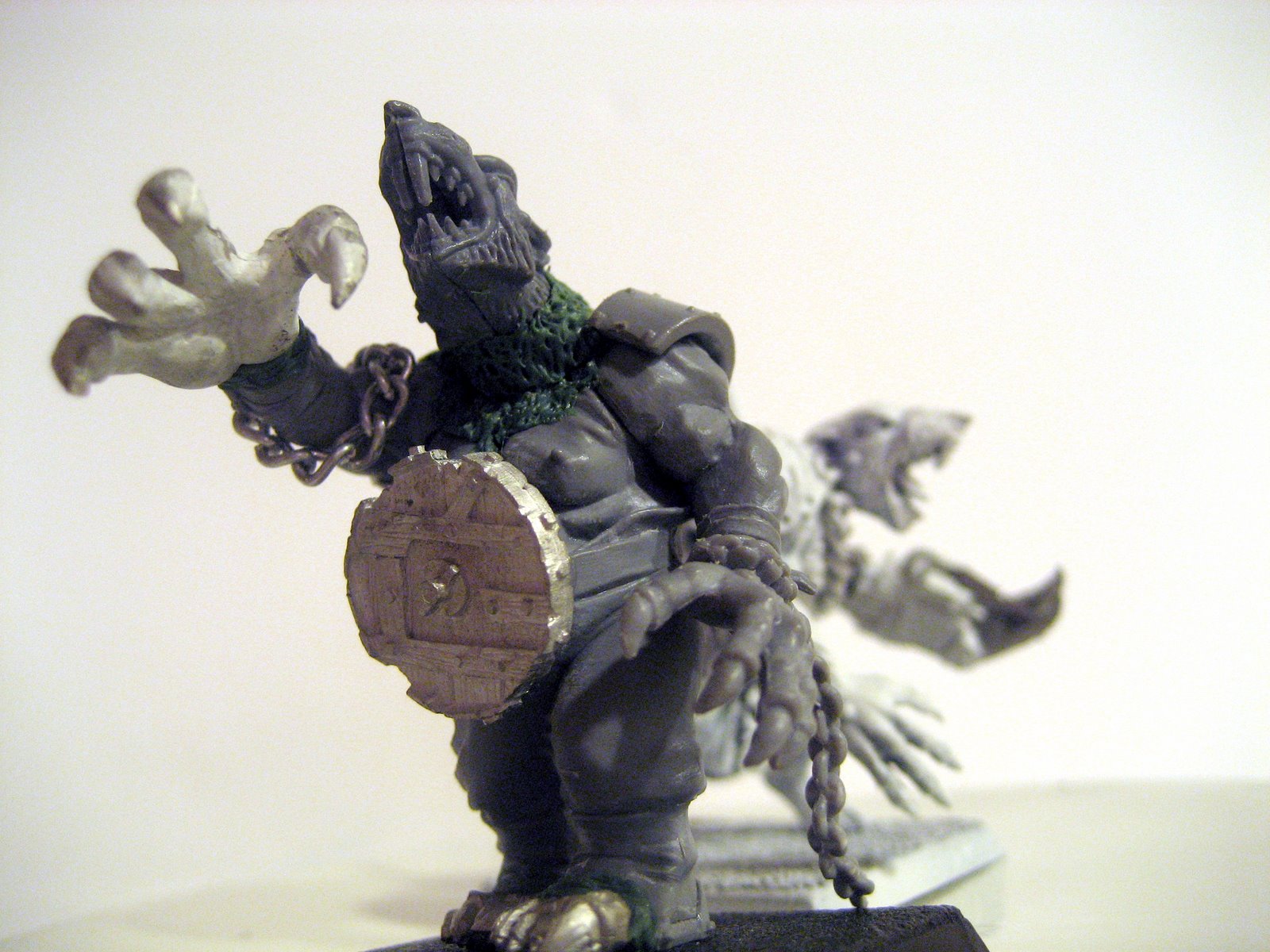 Converted Rat Ogres for Warhammer Fantasy