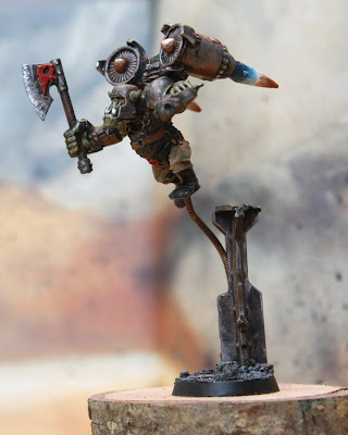 This Ork flies with a brand spankin' new jetpack!