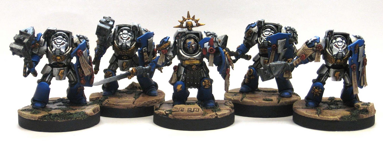 The Storm Wardens: Finished Storm Wardens Miniatures