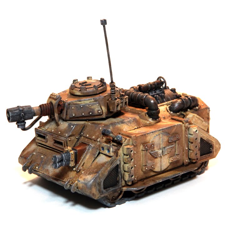 A brandspanking new kitbashed DIY Banewolf from scraps: