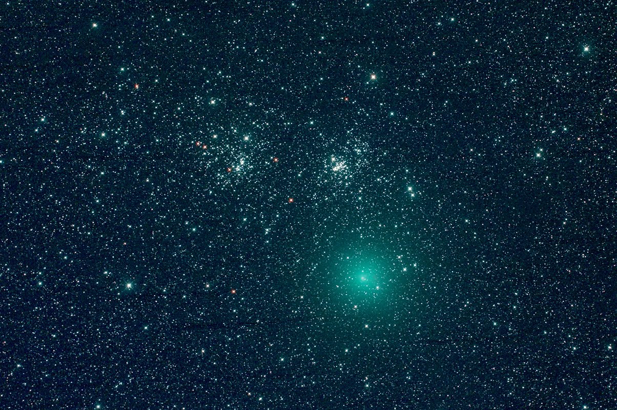 Dave's View: Comet Cluster