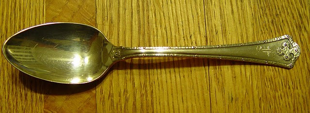 Flipside: Treasure Chest Thursday--Frederick Sterling Silver Spoon