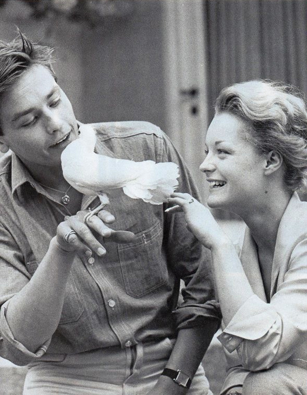 Bittersweet Vogue: Romy Schneider & Alain Delon