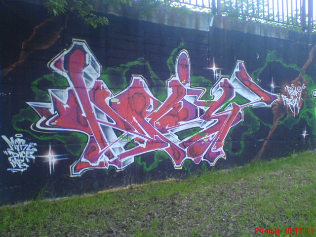 Slovakia-Košice graffiti: Pablo