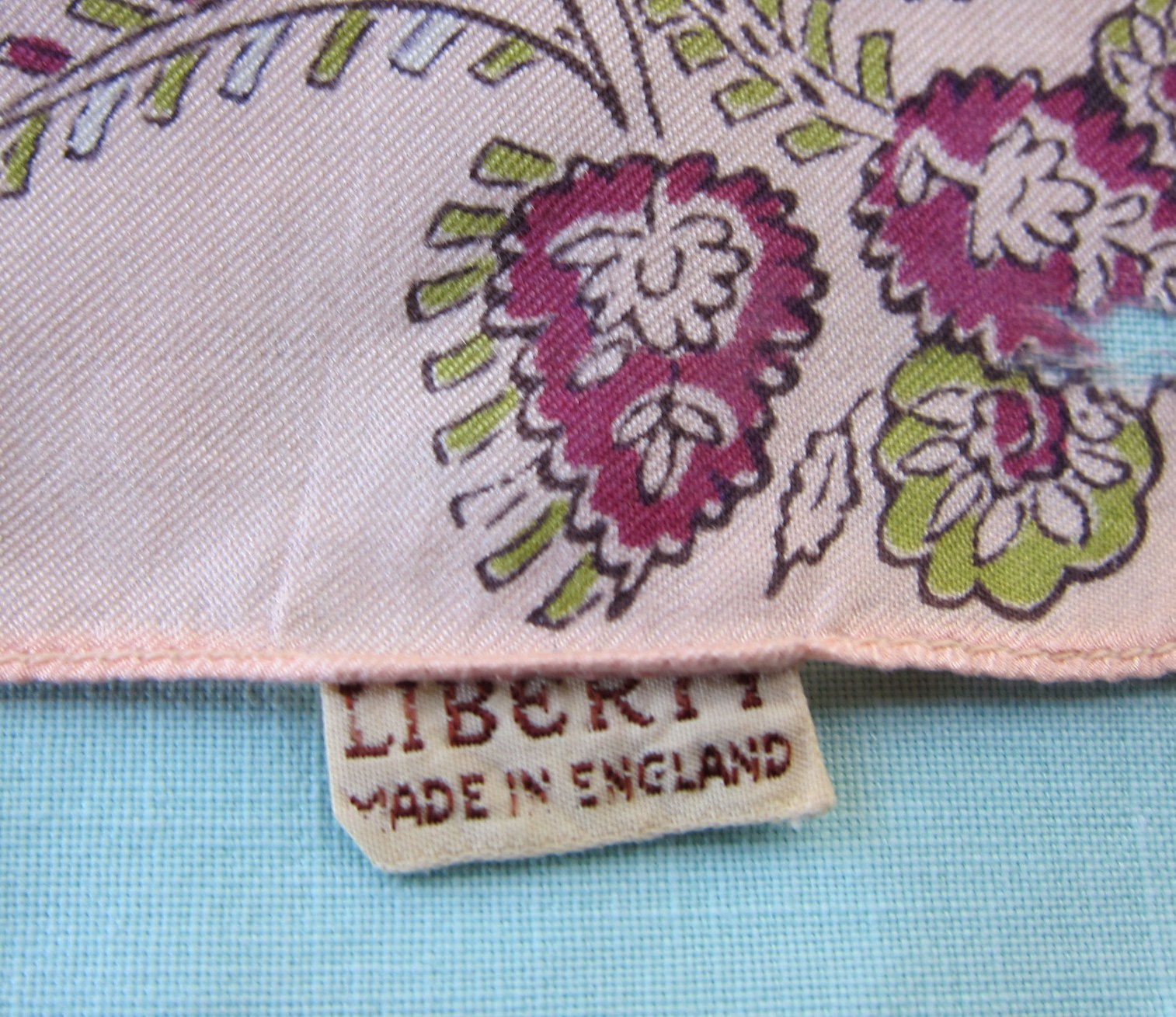 A Passion for Vintage Textiles: liberty of london scarves