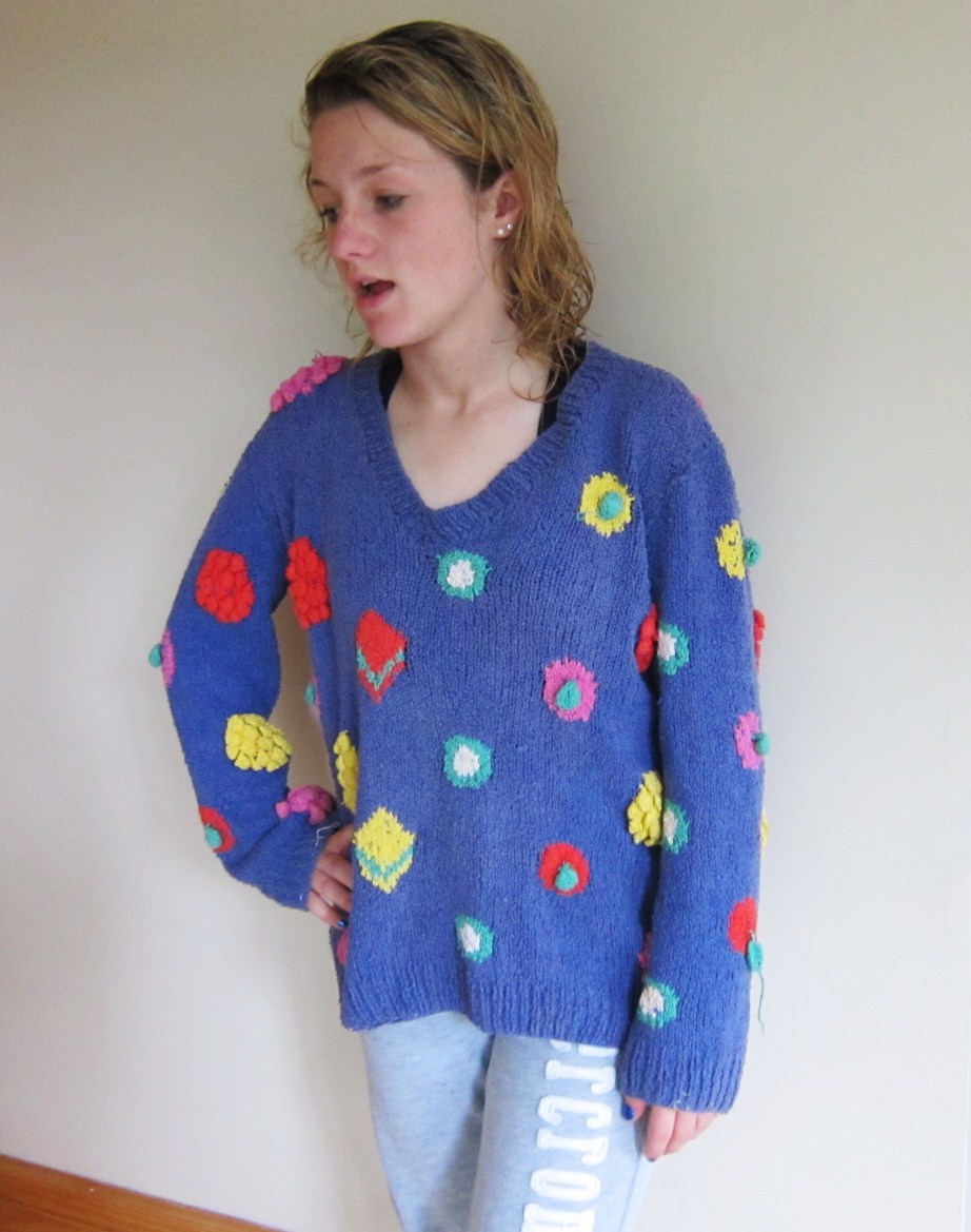 A Passion for Vintage Textiles: 80s sweaters