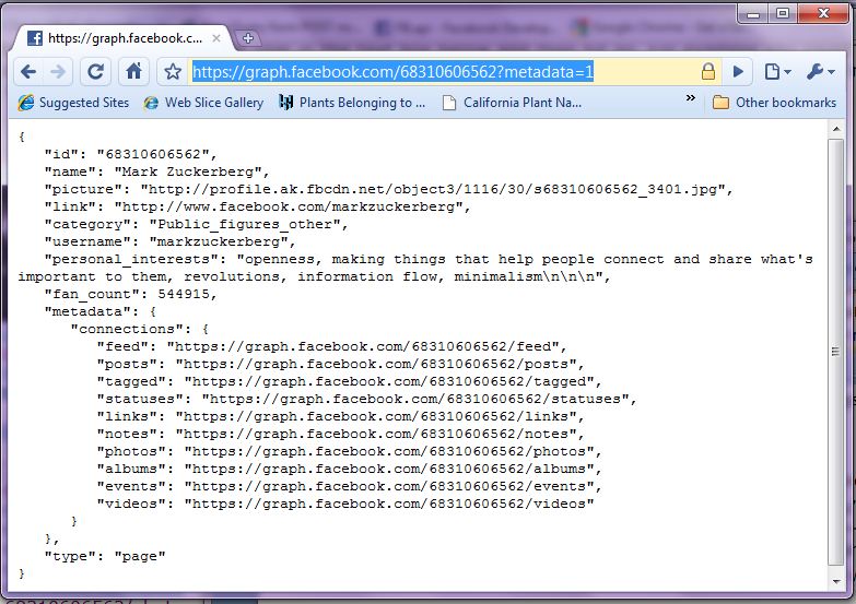 TravelMarx: Facebook Graph API – A First Look