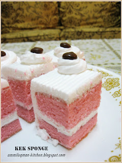 jom makan: Kek Sponge vanilla