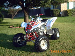 2005 Yamaha Limited Edition (White) Raptor 660R