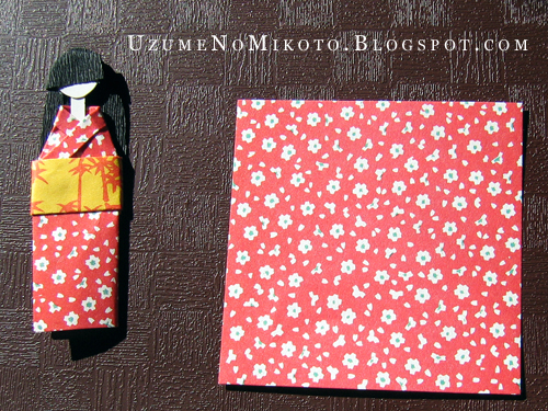 Uzume's Crafty Goodness: How to Make a Japanese Paper Doll
