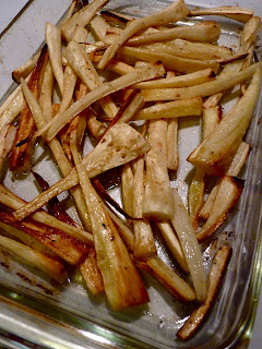Rocket Lunch: Roasted Parsnips