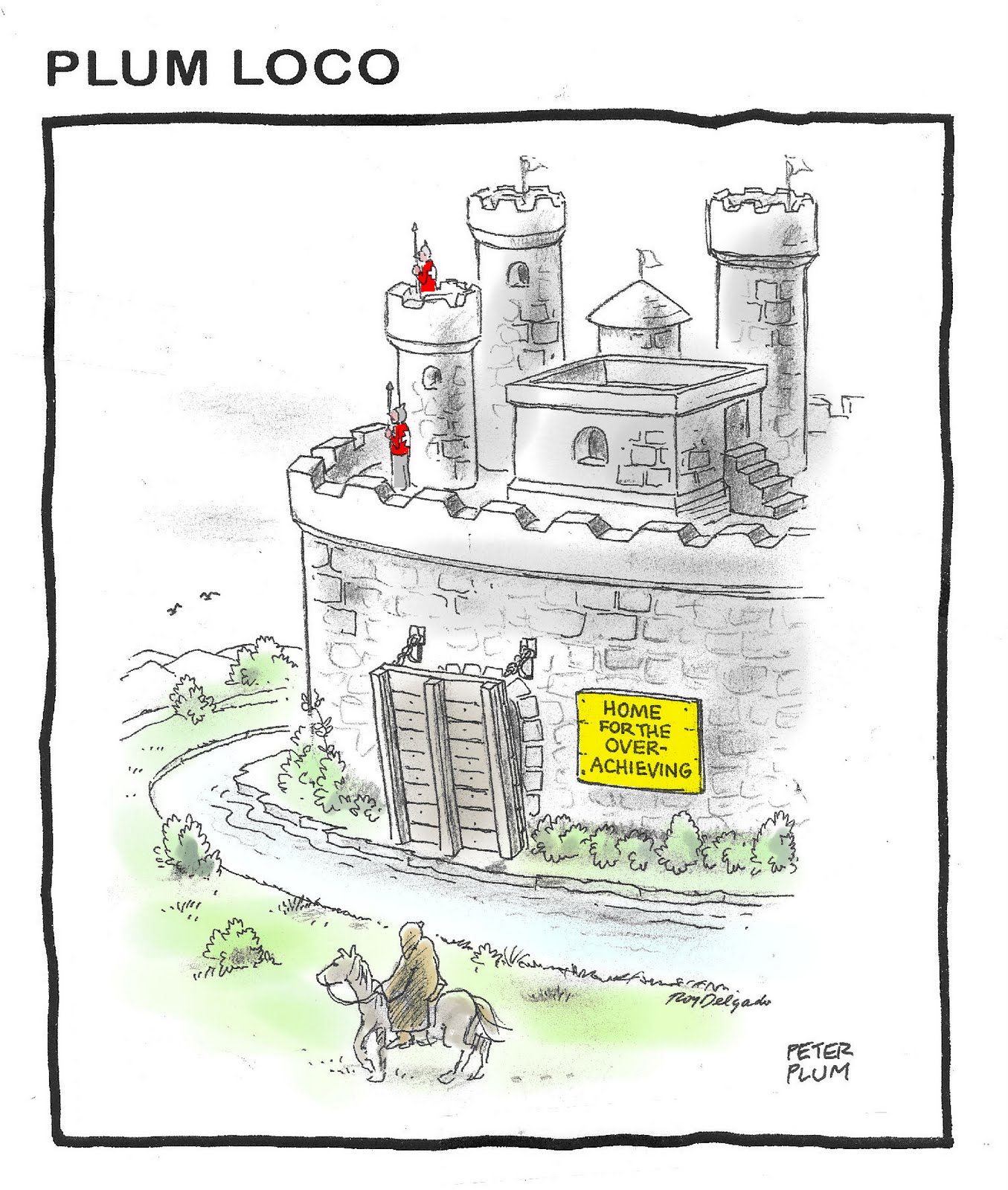 Plum Loco - Roy Delgado: Plum Loco Comic/ Peter Plum/ Roy Delgado