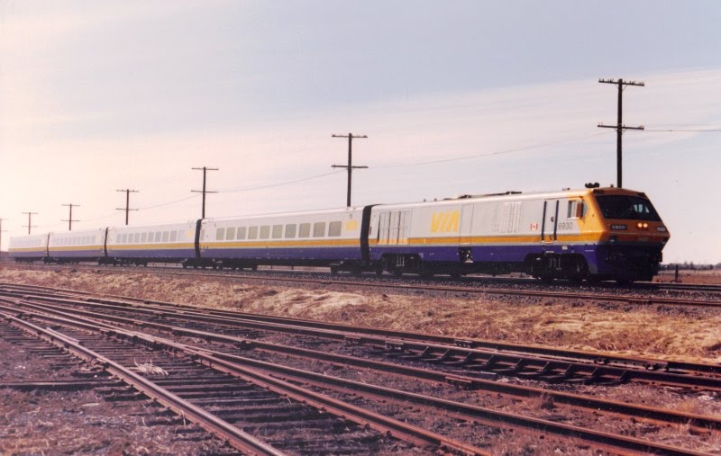 Trackside Treasure: VIA's LRC in Service