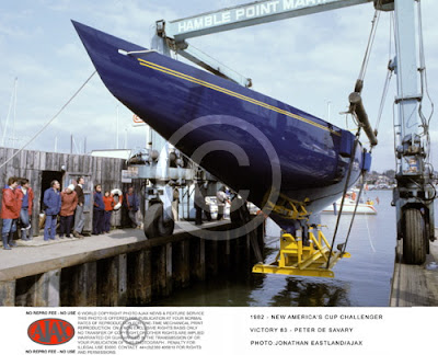 Ajax Yacht Pictures: Victory - 1983 America's Cup challenger