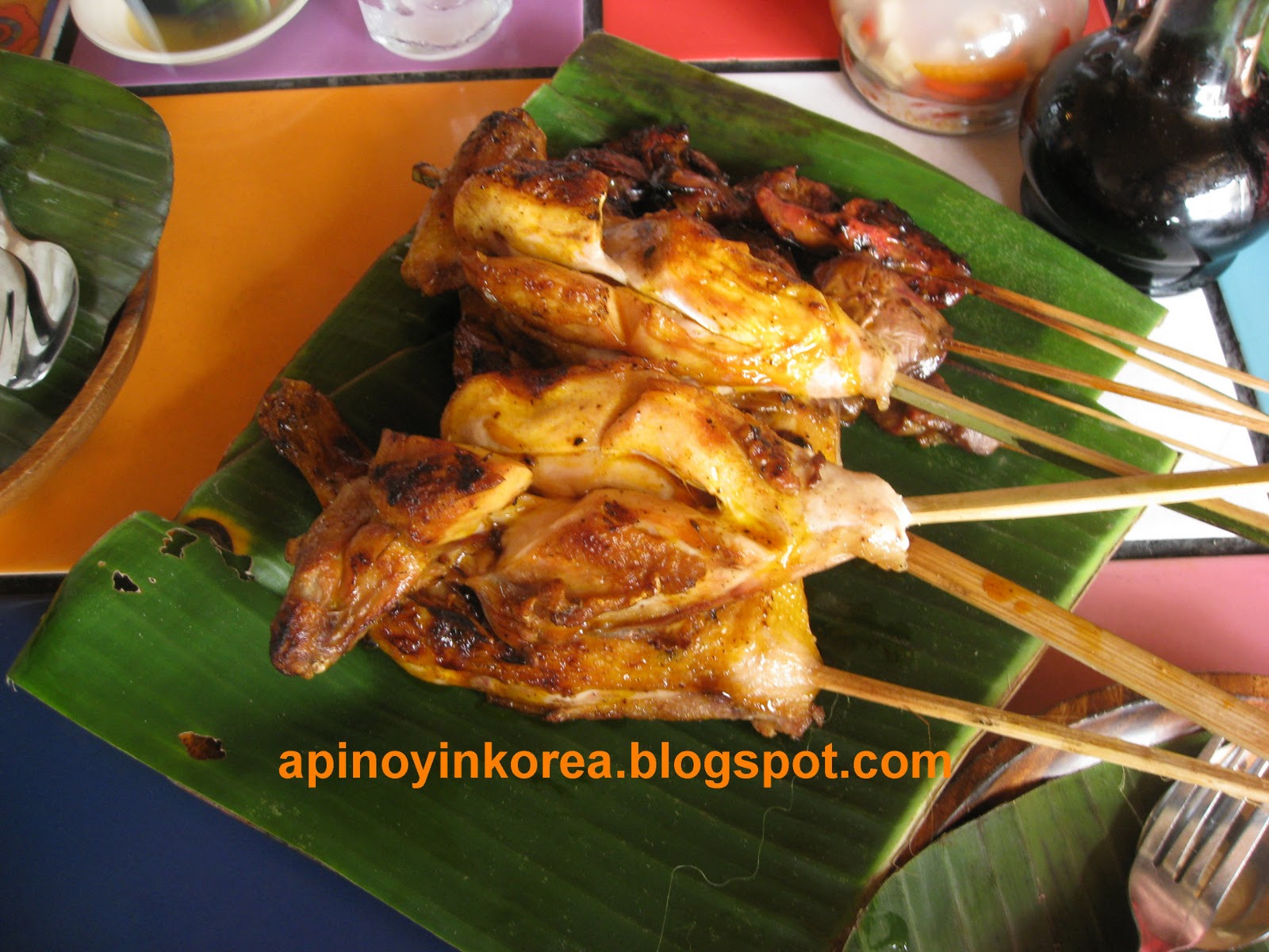 A Pinoy in Korea: A Pinoy in Bacolod: Chicken Inasal!