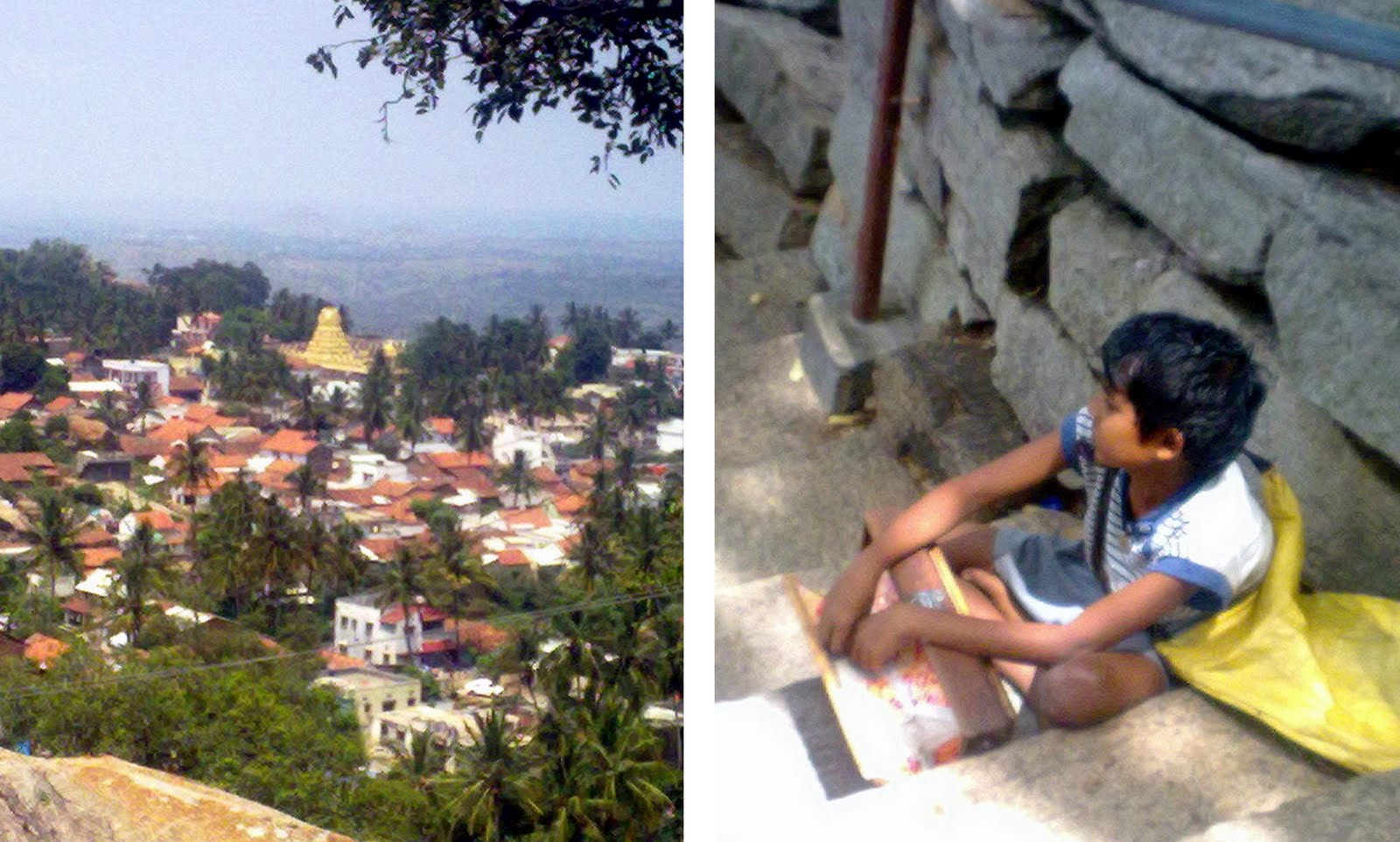 I Blog Here: Motorbike trip to Melkote