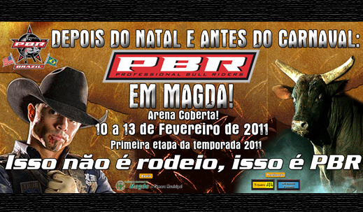 Brazilian Rodeo Flashes: PBR 2011 begins in the town of Magda-SP