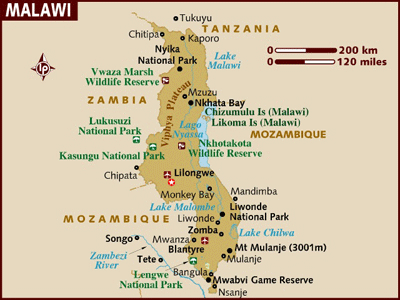 Malawi: Geography