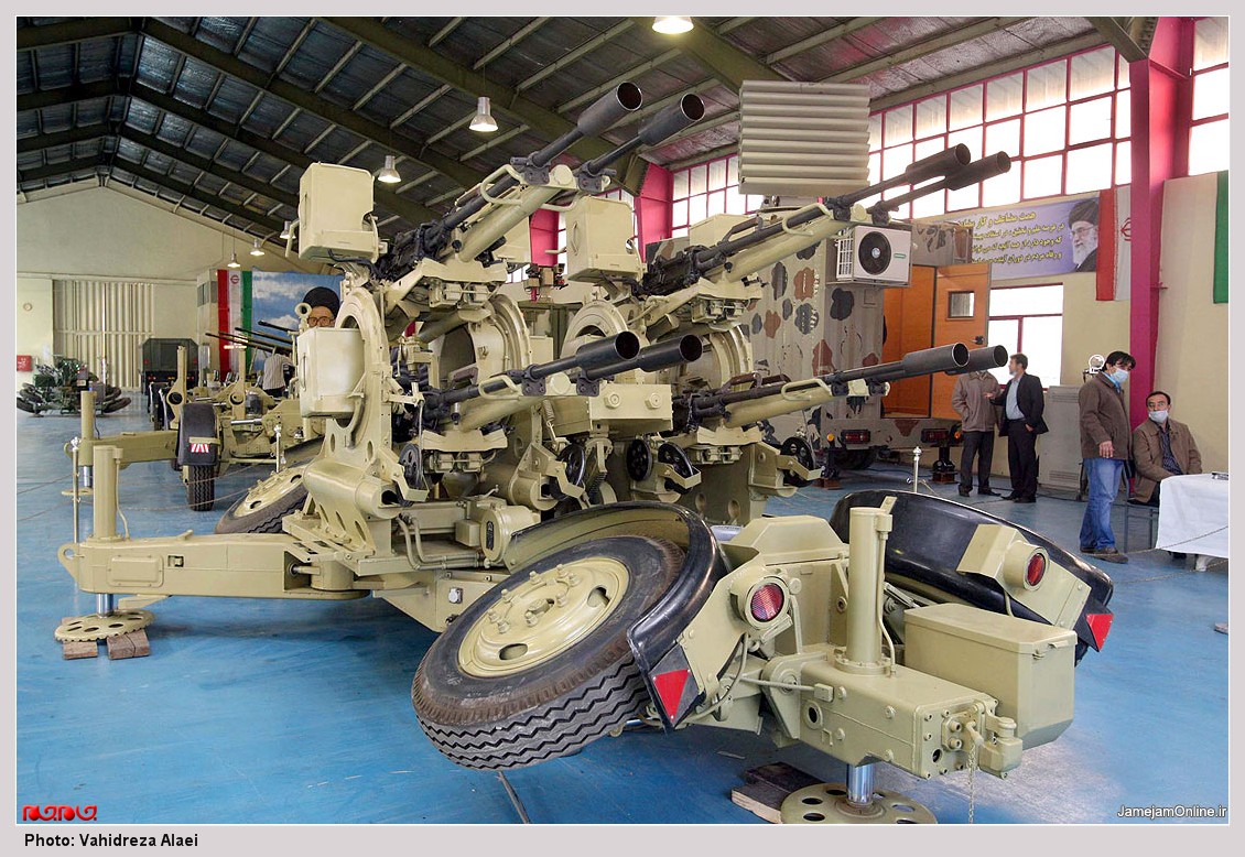 When one 23 mm autocannon is not enough... Iraqi Humvee with 2 ...