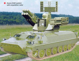 Desarrollo y Defensa: Sistema de misiles antiaéreos Sosna-r