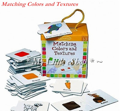 My Little eShop * ~: Infantino - Matching Colors & Textures Puzzle
