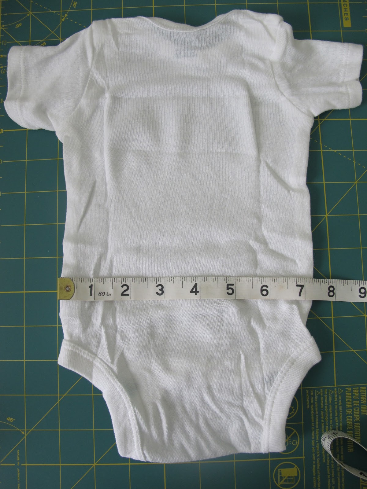 Love City: Embellished Baby Onesie Tutorial 1