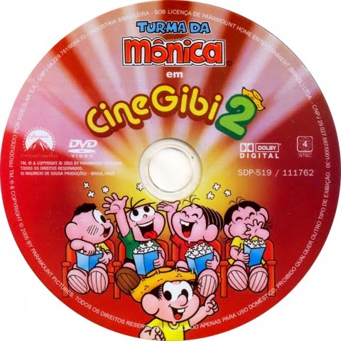 Turma da Mônica Cine Gibi 2 - Capas Covers - Capas De Filmes Grátis