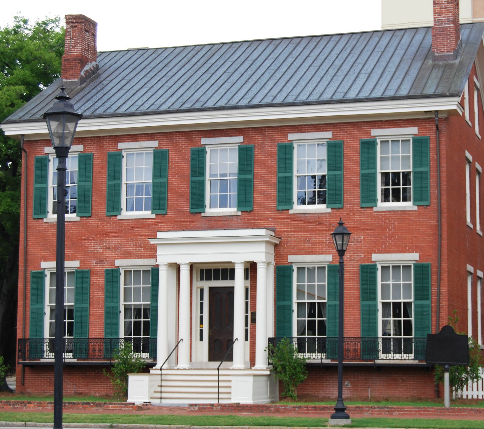 Augusta Georgia Daily Photo: The Boyhood Home of President Woodrow Wilson