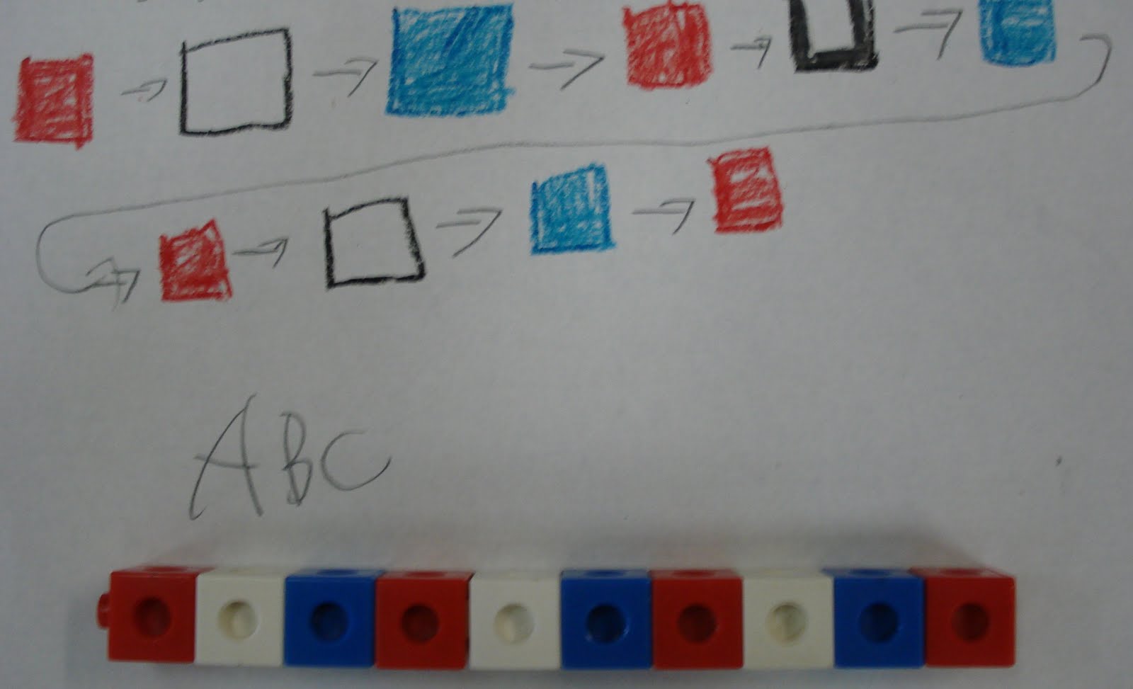 Ms. Shoup's Class: Cube Train Patterns