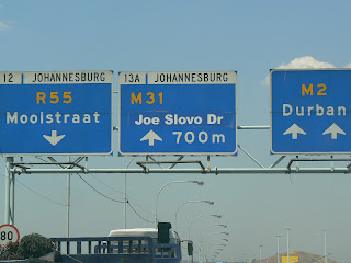South African Roadsigns / Padtekens