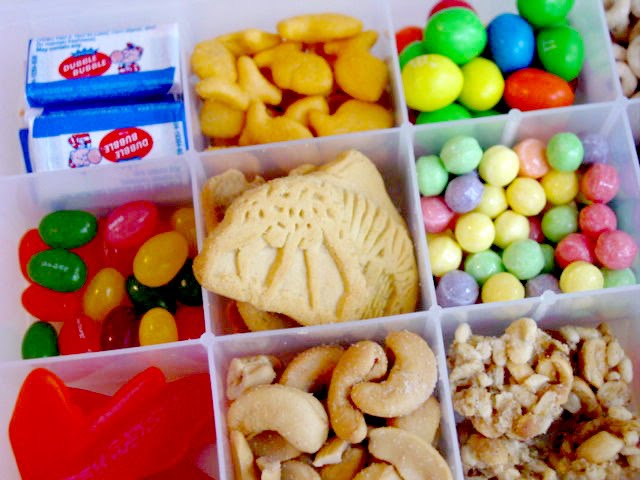 inspire co.: snack boxes and the garden's pretty ladies