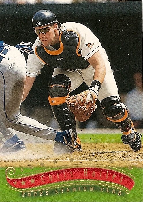 Orioles Card "O" the Day: Chris Hoiles, 1997 Stadium Club #330