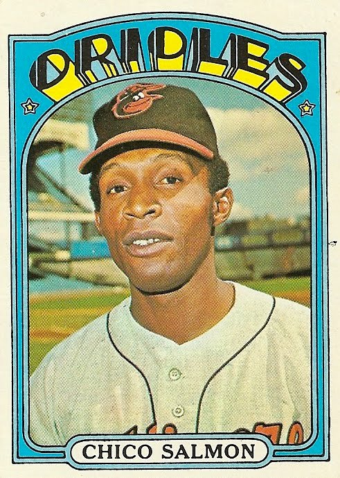 Orioles Card "O" the Day: Vintage Fridays: Chico Salmon, 1972 Topps #646