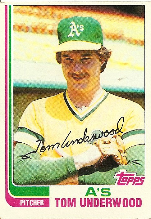 Orioles Card "O" the Day: Tom Underwood, 1985 Fleer #194
