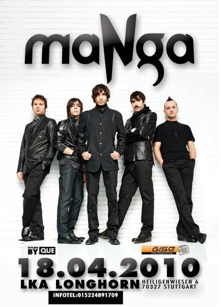 Deutsch-Türkisches Forum Stuttgart: maNga - 18. April live in Stuttgart
