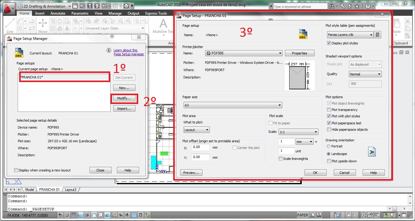 Arquitetura Ativa!: Como faço para configurar e PLOTAR no AutoCad ...