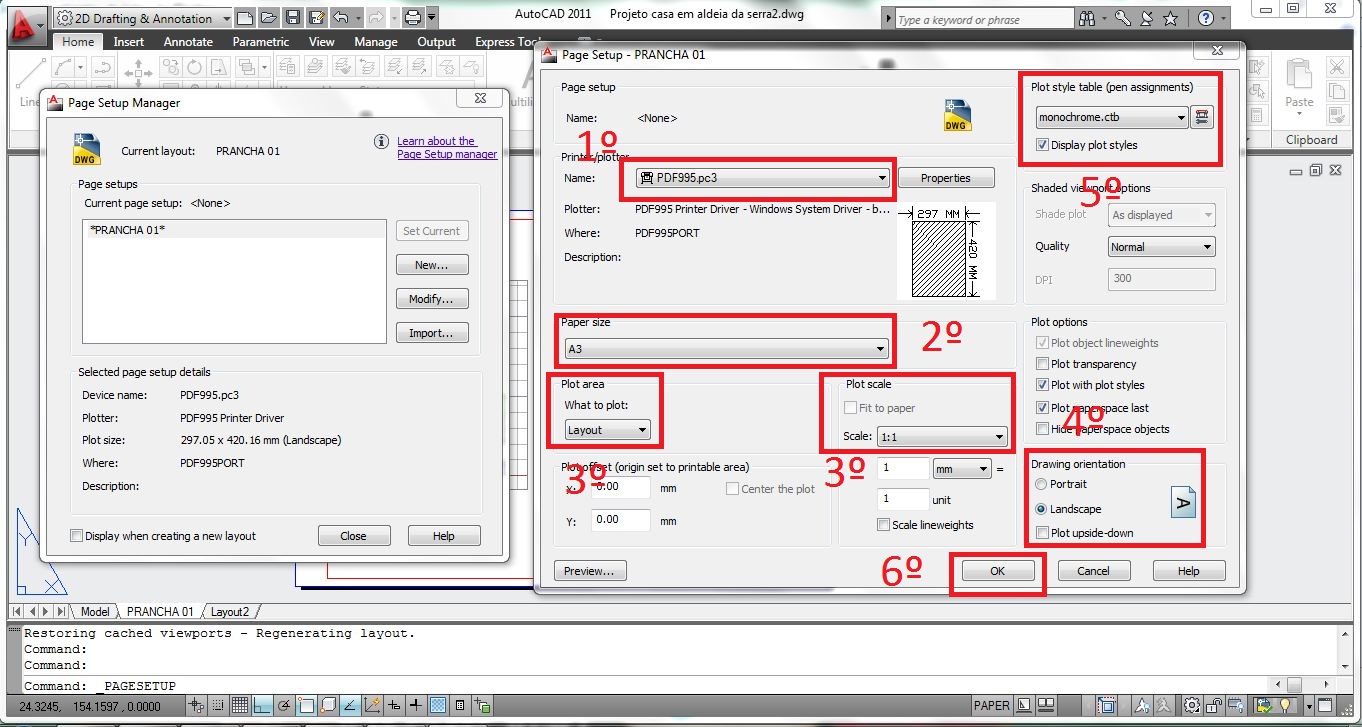 Arquitetura Ativa!: Como faço para configurar e PLOTAR no AutoCad ...