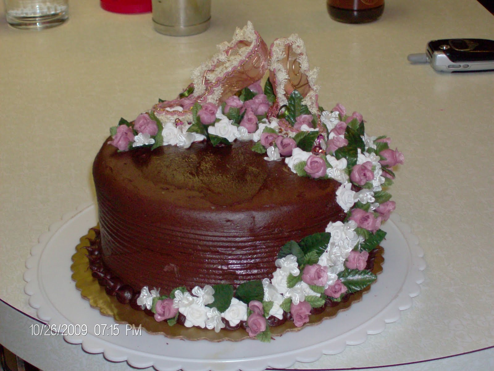 Deelish Treats: Victorian Style Birthday Cake