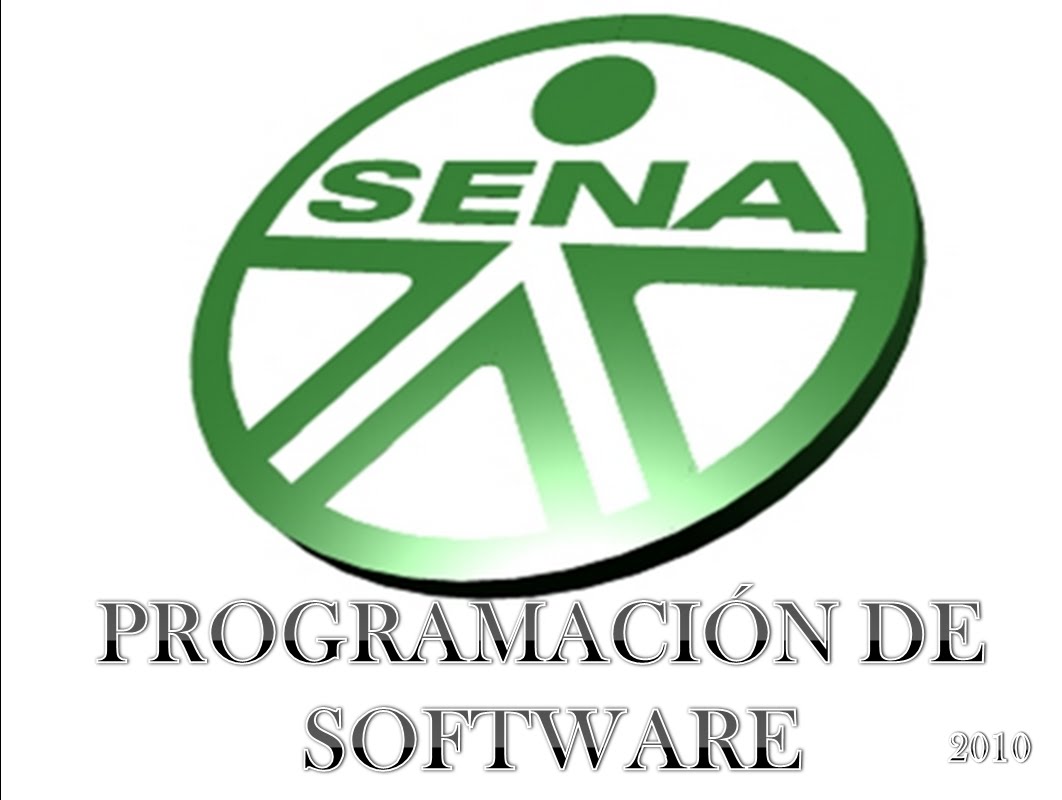 FORMACION PROGRAMACION DE SOFTWARE - SENA