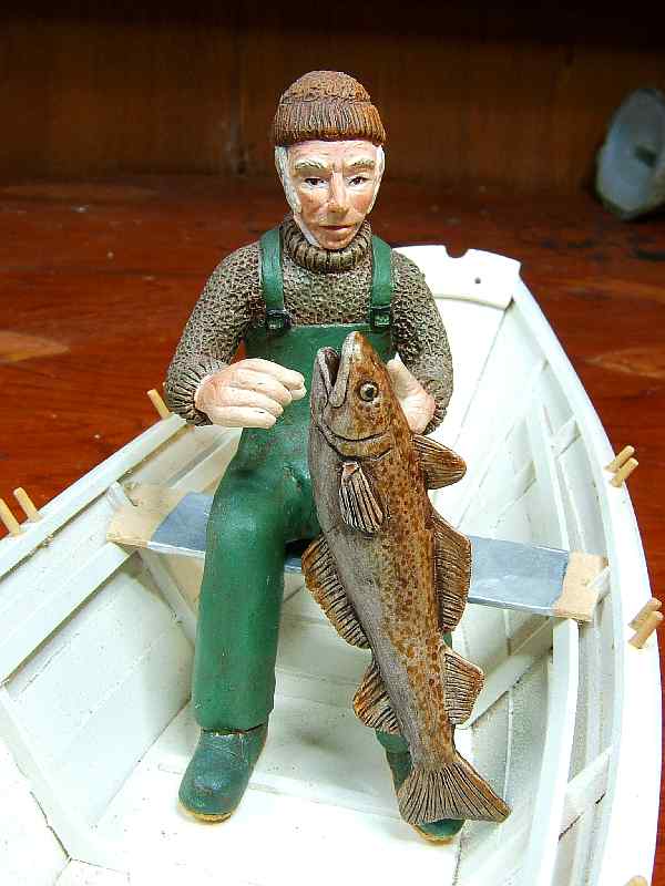 Blacknick Sculpture: Cod Fisherman