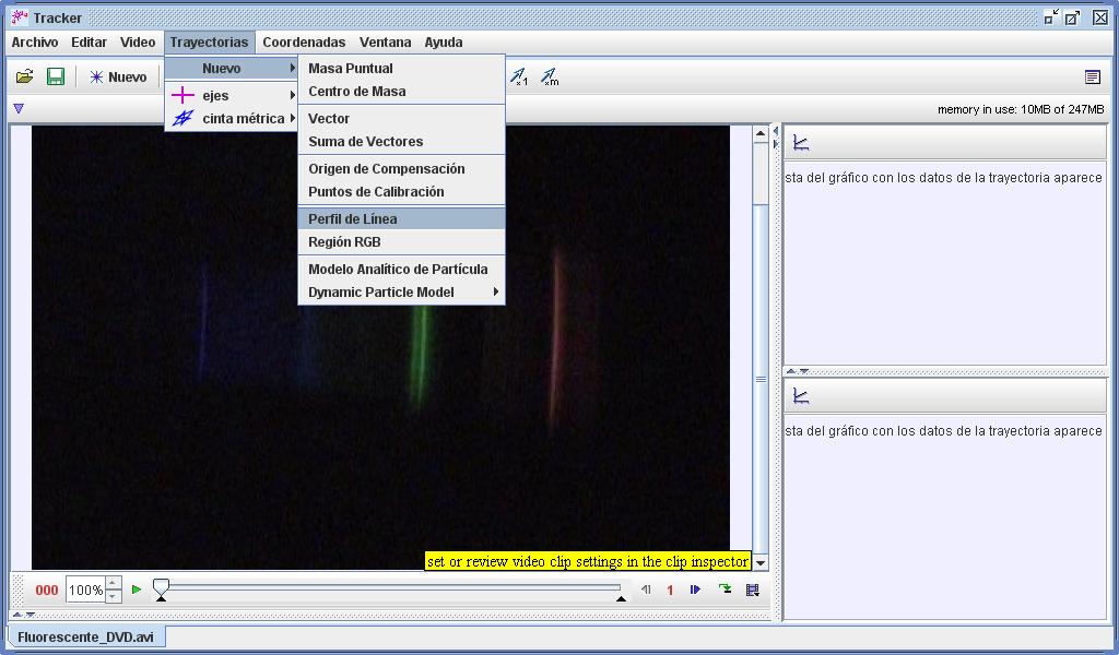 Hombros de Gigantes: USO DEL PROGRAMA TRACKER PARA CALIBRAR Y PROMEDIAR ...