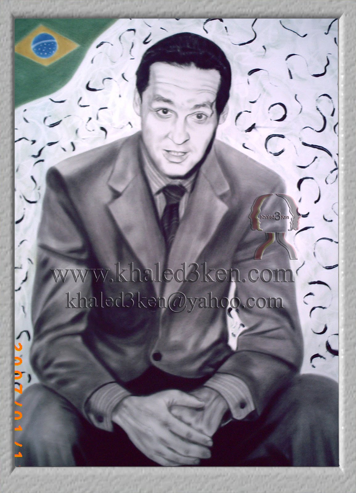 Portre | ressam | resim | karakalem | profesyonel | BRAZIL