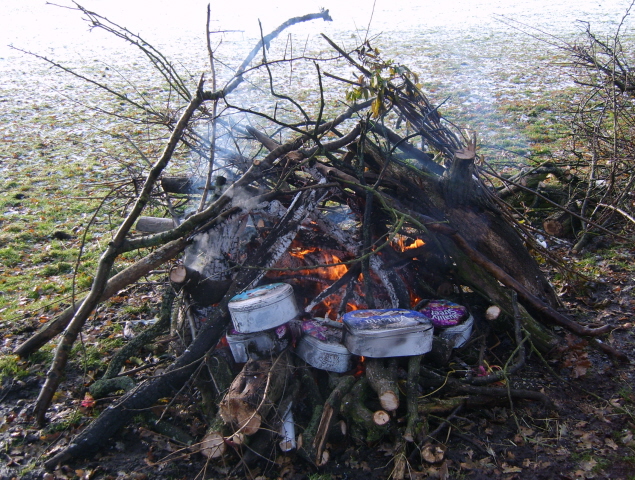 Haslington Conservation Volunteers: December 2010 Workday