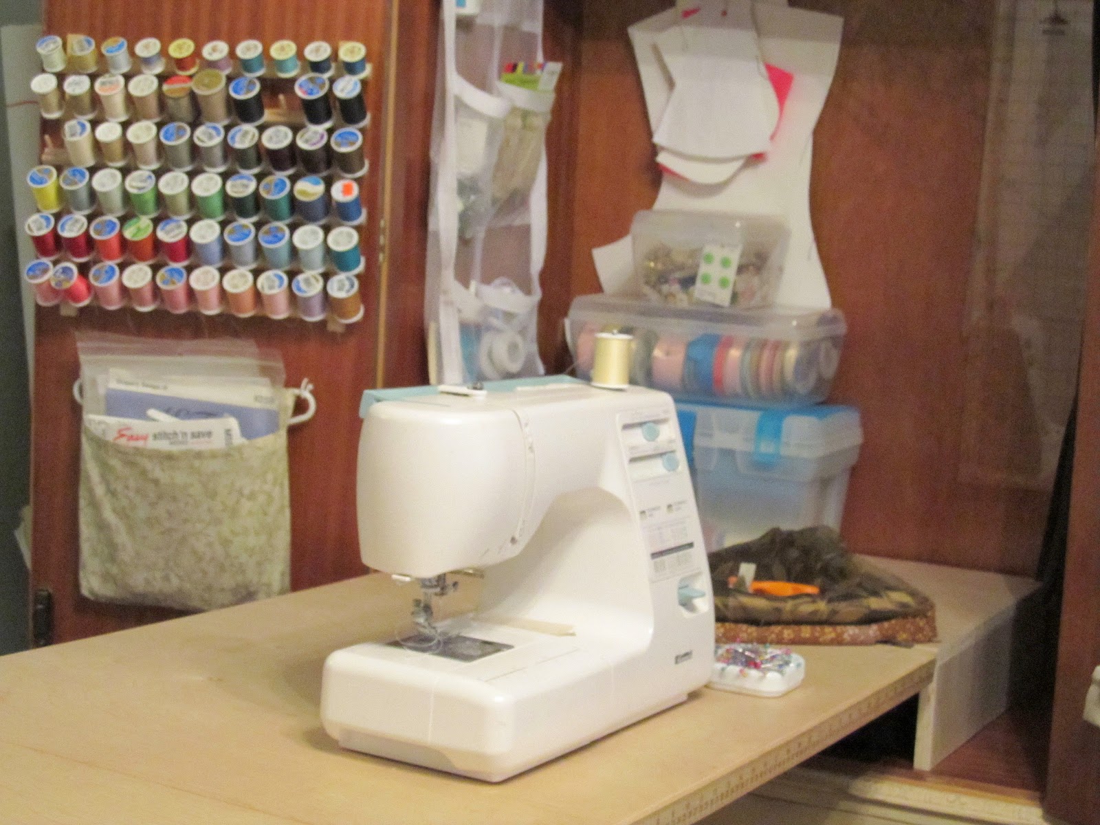 Cottage Hill: DIY Sewing Cabinet