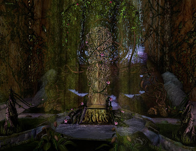 Fredson Laguna: Nature Goddess' Throne room
