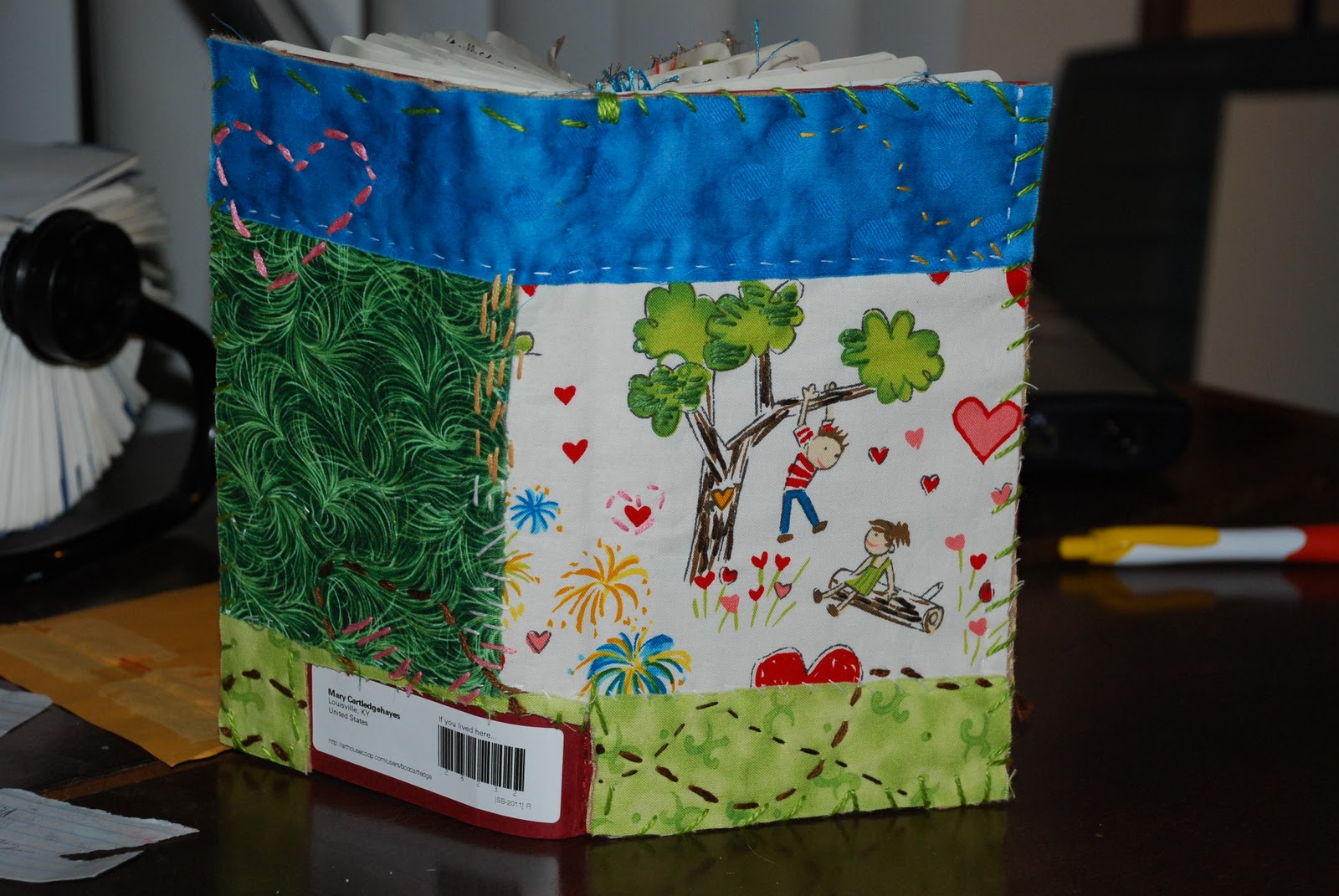 Mary Cartledgehayes: How to Make a Sketchbook, Part Two