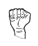 Hand gang sign : blood piru knowledge | Blood Piru Knowledge