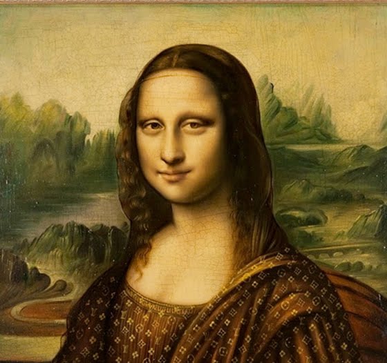 amigas da onça: Monalisa e Santa Ceia de "roupa" nova